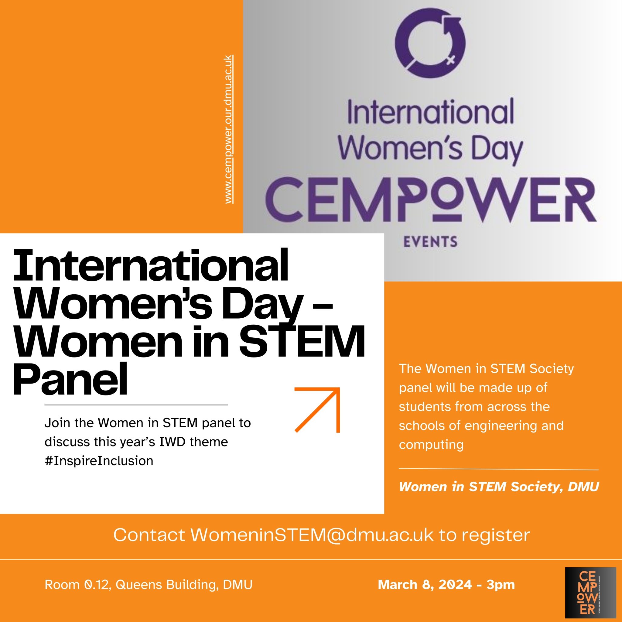 International Women’s Day Panel Discussion – #InspireInclusion – CEMPOWER